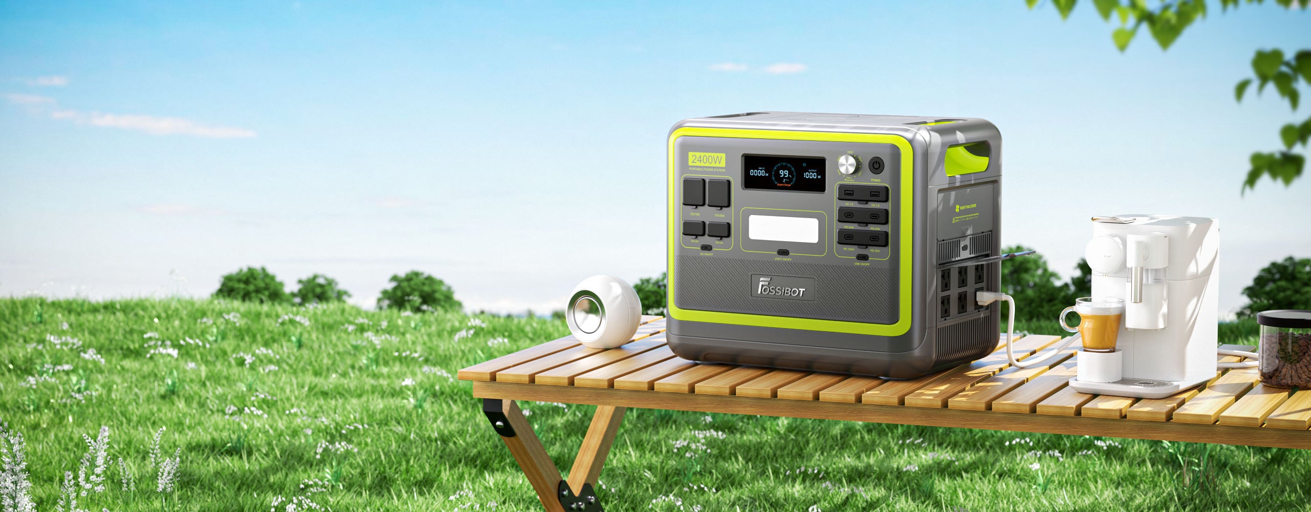 FOSSiBOT: Portable Power Station, Solar Generator Kit – FOSSiBOT-EU