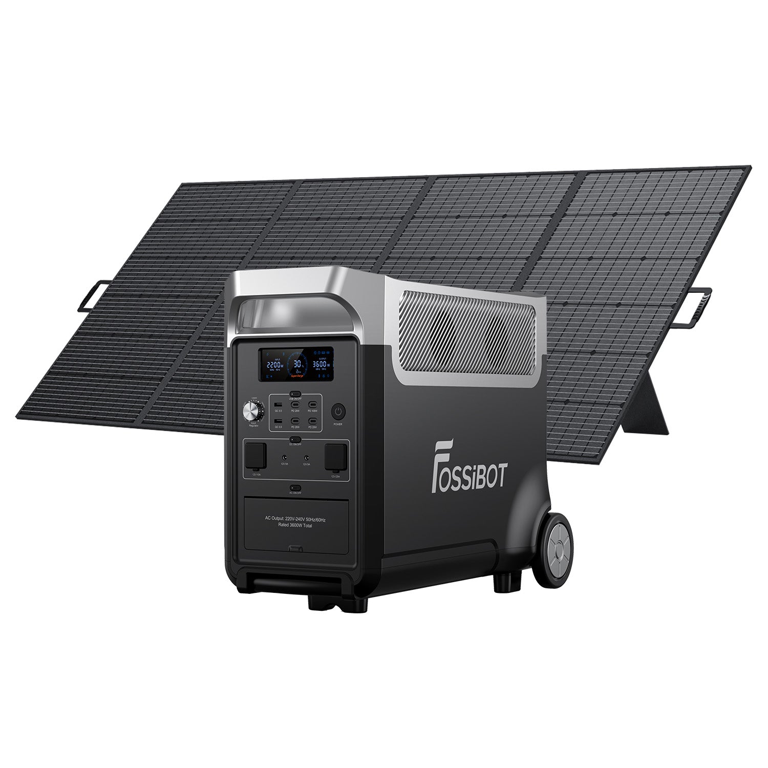 FOSSiBOT F3600 Pro Solar Generator + 420W Solar Panel – FOSSiBOT-EU